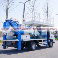 China ISUZU 24m Aerial Big Platform Truck for Building Maintenance for sale