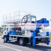 China ISUZU 24m Aerial Big Platform Truck for Building Maintenance for sale