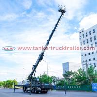 China ISUZU 8x4 70m Telescopic Boom Lift Truck for Utility Services for sale
