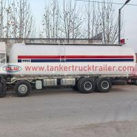 China Sinotruk HOWO 35000 Liters 35 Cubic Meters Cement Tanker Truck for Concrete Plants for sale