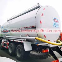 China Sinotruk HOWO 35000 Liters 35 Cubic Meters Cement Tanker Truck for Concrete Plants for sale