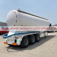 China 42000 Liters 42 Cubic Meters Bulk Cement Semi Trailer for sale