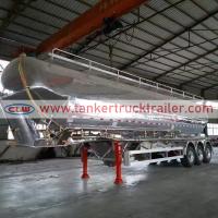 China 28000 Liters Stainless Steel 28 Cubic Meters Bulk Powder Transport Trailer for sale