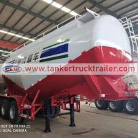 China 28000 Liters 28 Cubic Meters Bulk Cement Tank Semi Trailer for Construction Projects for sale