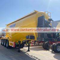 China 60000 Liters 60 Cubic Meters Bulk Cement Semi Trailer for Construction Projects for sale