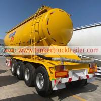 China 60000 Liters 60 Cubic Meters Bulk Cement Semi Trailer for Construction Projects for sale