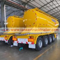 China 60000 Liters 60 Cubic Meters Bulk Cement Semi Trailer for Construction Projects for sale