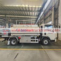 China HOWO 4×2 5000L Fuel Dispenser Tank Truck for Mobile Refueling for sale