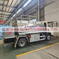 China HOWO 4×2 5000L Fuel Dispenser Tank Truck for Mobile Refueling for sale