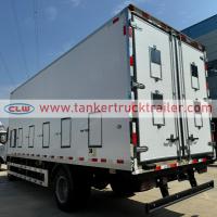 China Japan Brand ISUZU 6 Meters 4x2 Day-Old Chick Carrier for Livestock Farm for sale