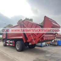 China HOWO 12CBM Rear Loader Garbage Compactor Truck for sale