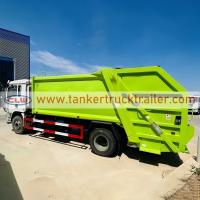 China Shacman L3000 4x2 10CBM Garbage Compactor Truck with Hydraulic Compression System for sale