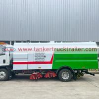 China ISUZU 5500 Liters Road Cleaning Road Sweeper Truck for Municipal Cleaning for sale