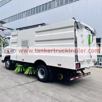 China Sinotruk HOWO 5500 Liters Road Cleaning Road Sweeper Truck for Municipal Cleaning for sale