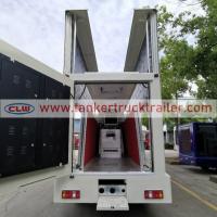 China HOWO 4×2 RHD Outdoor Digital Mobile LED Display Truck for sale
