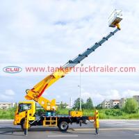 China Dongfeng 32 Meter Straight Arm High Altitude Work Vehicle Aerial Platform Truck for sale