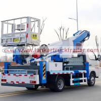 China Foton 18m Aerial Work Platform Truck with Telescopic Boom for sale