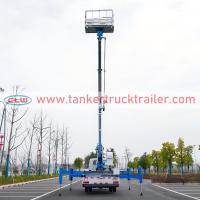 China Foton 18m Aerial Work Platform Truck with Telescopic Boom for sale