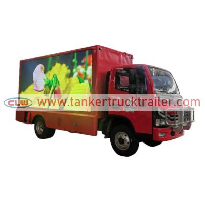 China Dongfeng 4X2 P4 P5 P6 Mobile LED Billboard Truck for sale