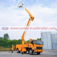 China HOWO 36m Insulated Aerial Lift Truck for Power Line Maintenance for sale
