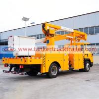 China HOWO 36m Insulated Aerial Lift Truck for Power Line Maintenance for sale
