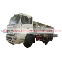 China Customized Dongfeng 6X4 Stainless Steel 20CBM 20,000L Fuel Tanker Truck with 4 Dispensers for sale