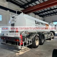 China Sinotruk HOWO 8X4 25CBM/25,000L Fuel Tank Transport Truck for sale