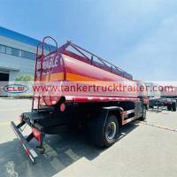 China FOTON 8000L 4x2 Mobile Fuel Bowser Truck for sale