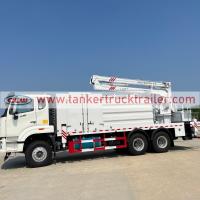 China HOWO 6x4 High-Pressure Aerial Washing Truck for sale