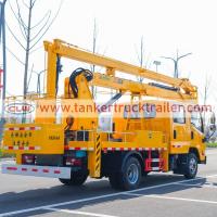 China JMC Double Cab 17.5m Articulated Aerial Work Platform Truck for sale