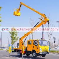 China JMC Double Cab 17.5m Articulated Aerial Work Platform Truck for sale