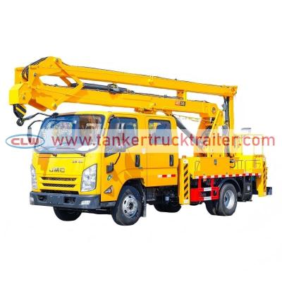 China JMC Double Cab 17.5m Articulated Aerial Work Platform Truck for sale