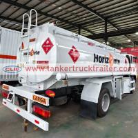 China FAW 12000 Liters Mobile Oil Tanker Truck with Dispenser for sale
