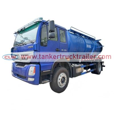 China HOWO 4x2 10M3 220hp Wastewater Vacuum Sewage Suction Truck for sale
