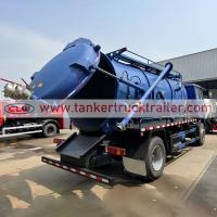 China HOWO 4x2 10M3 220hp Wastewater Vacuum Sewage Suction Truck for sale