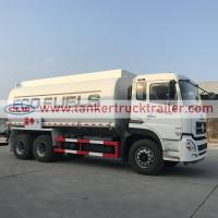China Dongfeng RHD 6X4 24CBM 24,000L Oil Tank Truck for sale