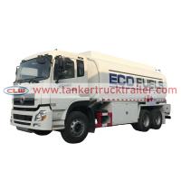 China Dongfeng RHD 6X4 24CBM 24,000L Oil Tank Truck for sale