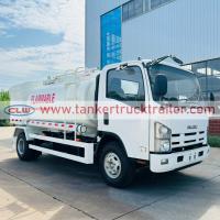 China ISUZU Mobile 6000L Fuel Bowser Truck with Two Dispensers for sale