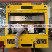 China ISUZU 4X2 5000L 6000L Square Mobile Refueling Tank Truck for sale