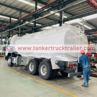 China Sinotruk HOWO 6X4 18CBM 18,000L Fuel Tanker Truck for sale