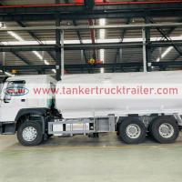 China Sinotruk HOWO 6X4 18CBM 18,000L Fuel Tanker Truck for sale