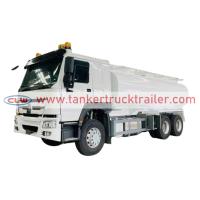 China Sinotruk HOWO 6X4 18CBM 18,000L Fuel Tanker Truck for sale
