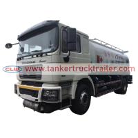 China Shacman 4x2 F2000 12CBM 12000 liters Fuel Bowser Refueling Truck for sale