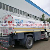 China Shacman 4x2 F2000 12CBM 12000 liters Fuel Bowser Refueling Truck for sale