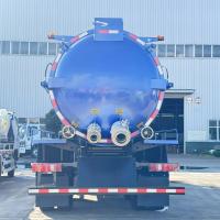 China Sinotruck HOWO NX 6x4 15000 liters Vacuum Sewer Tanker Truck for Waste Management for sale