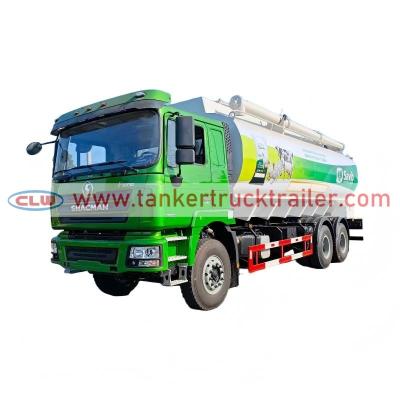 China Shacman 6x4 20Ton 40CBM Bulk Animal Feed Transport Truck for sale