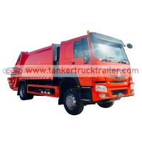 China HOWO RHD 12CBM Refuse Collection Waste Compression Truck for sale