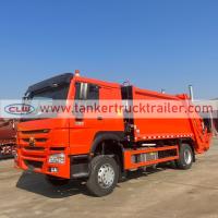 China HOWO RHD 12CBM Refuse Collection Waste Compression Truck for sale