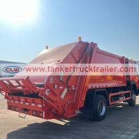 China HOWO RHD 12CBM Refuse Collection Waste Compression Truck for sale