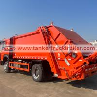 China HOWO RHD 12CBM Refuse Collection Waste Compression Truck for sale